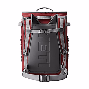 YETI Hopper Backflip 24 Soft Sided Cooler/Backpack, Harvest Red