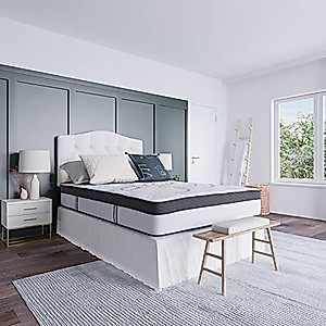 EMMA + OLIVER 12 Inch CertiPUR-US Certified Hybrid Pocket Spring Mattress, Full Mattress in a Box - Premium Mattress