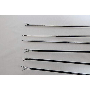 Laparoscopy Grasper Dissector Needle Holder Practicing Instruments Set 5mm-6Pc