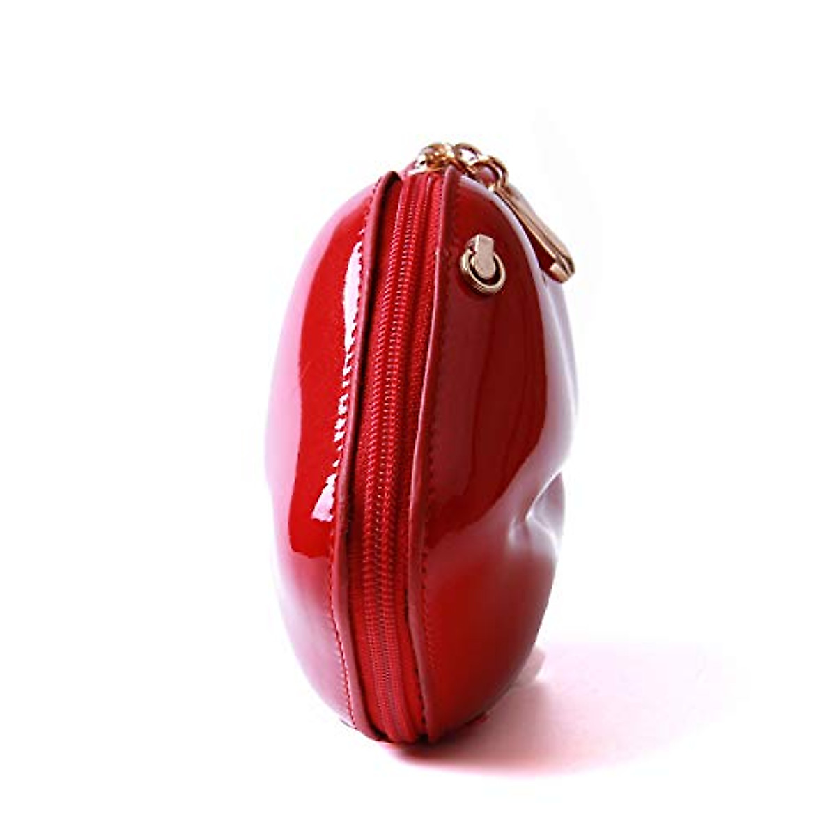 SUKUTU Patent Leather Lip Purse Box Clutch Lip Shaped Party Prom Unique Design Purses Womens Evening Clutch for Teen Girls