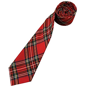 Men's Scottish Royal Stewart Tartan Neck Tie