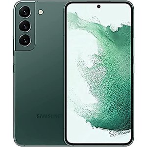 SAMSUNG Galaxy S22 5G 256GB Factory Unlocked SM-S901U1 Green (Renewed)