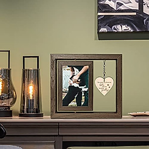 EYITUPC You Were My Favorite Hello and My Hardest Goodbye Pet Memorial Frame - Dog Memorial Gifts for Loss of Dog/Cat - Display Two 4x6