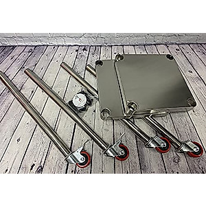 iPro Kitchenware RICE WARMER AND RICE COOKER STANDS WITH WHEELS EQUIPMENT STAND RESTAURANT COMMERCIAL INDUSTRIAL MODEL: IPRO-ST1