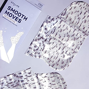 SpaLife Smooth Moves Peeling Foot Masks Natural Fruit Acids, Honey, & Aloe (3 PAIRS)