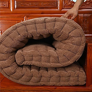 ZEaink Bench Cushion, Bench Seat Cushion for Outdoor Indoor Furniture, Indoor Window Cushion, 48/36/60/40 Inch,Soft and Comfortable,for Piano Benc,Patio,Garden,Bench Cushion(E,100x50cm/42x20in)