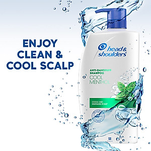 Head & Shoulders Anti-Dandruff Shampoo (Cool Menthol and Energizes Scalp) - 1L