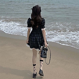 Mfacl Cute Lolita Dress Skirt Summer Dresses Japanese Soft Girl Cute X-Large