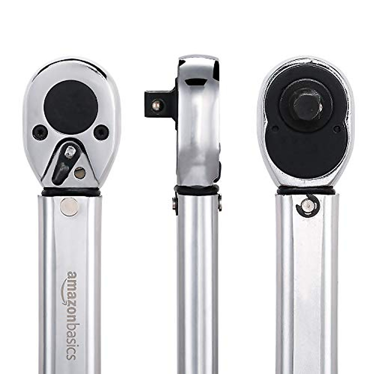 Amazon Basics 3/8-Inch Drive Click Torque Wrench - 15-80 ft.-lb, 20.4-108.5 Nm