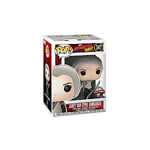 Funko Pop! Marvel: Janet Van Dyne Unmasked - Ant-man and the Wasp Exclusive Vinyl Figure #347