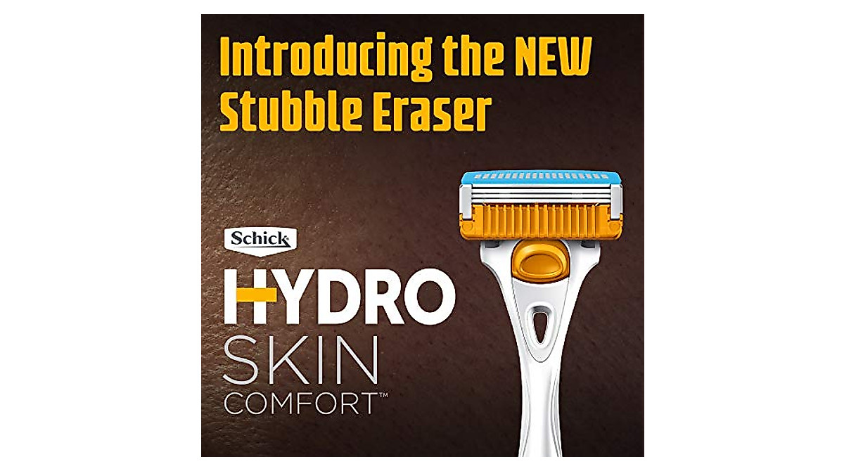 Schick Hydro Stubble Eraser Razor for 7-Day Comfort & Precision