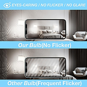 DAYBETTER 6 Pack A19 LED Light Bulbs, 60 Watt Equivalent LED Bulbs, High Brightness 800LM Daylight White 5000K, E26 Standard Base Light Bulbs for Home Bedroom Office, Non-Dimmable