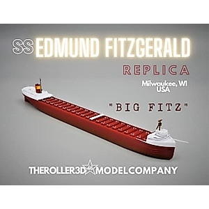RMS Edmund Fitzgerald Model 1 Foot in Length