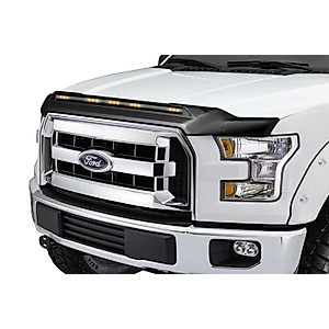 Auto Ventshade [AVS] Aeroskin Lightshield Hood Protector | Fits 2015 - 2020 Ford F-150 (Excludes Raptor) - Black | 753096
