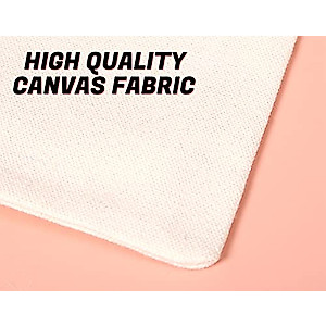 AIPNIS Personalized Name Canvas Zipper Pouch,Custom Craft Bag Canvas Pen Case Makeup Bags,Canvas Pencil Bag Cotton Canvas Cosmetic Bag Multi-Purpose Travel Cosmetic Bag