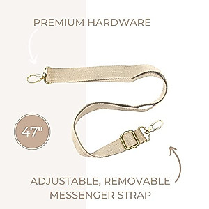 SoYoung Lunch Poche - Adult Lunch, Raw Linen, Eco-Friendly, Modern and Easy to Clean - Linen-Cement