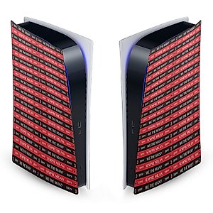 Head Case Designs Officially Licensed AC Milan Sempre Milan 1899 Art Matte Vinyl Faceplate Sticker Gaming Skin Decal Cover Compatible With Sony PlayStation 5 PS5 Digital Edition Console