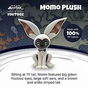 YouTooz Momo Plush Sit 1 ft, Collectible Stuffed Animal from Avatar The Last Airbender (Books-A-Million Exclusive) Avatar Collection