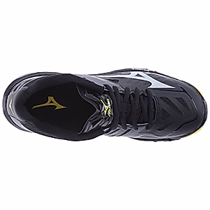 Mizuno Women's Wave Lighting Z2 Volleyball Shoe, Black/Silver, 7 D US