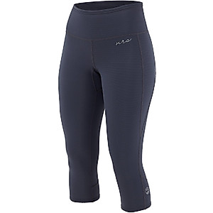 NRS Women's HydroSkin 0.5 Neoprene Capri Pant - for Kayaking, Canoeing, Rafting, Paddling