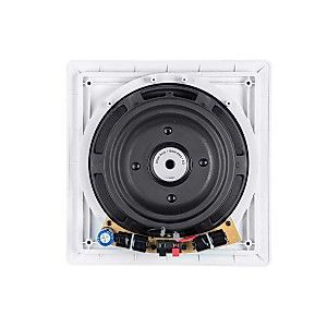Monoprice Fiber In-Wall Speaker - 10 Inch, 300W Subwoofer, Easy Installation And Paintable Grill - Caliber Series
