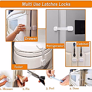 Baby Safety Kit, 58 Packs Baby Proofing Essentials Kit Child Safety Appliance with Cabinet Locks, Corner Guards and Outlet Covers - All-in-one Super Value Child Safety Kit