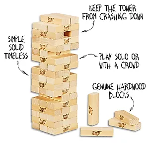 Hasbro Gaming Jenga Classic and Connect 4 Game Bundle
