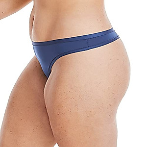 Hanes womens Comfort Flex Fit Microfiber Underwear, 6-pack Thong Panties, Assorted, XX-Large US