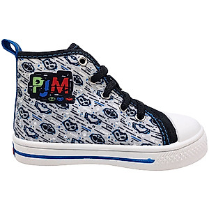 PJ Masks Toddler Shoes,HI Top Sneaker Catboy Gekko,Toddler Size 9 Grey