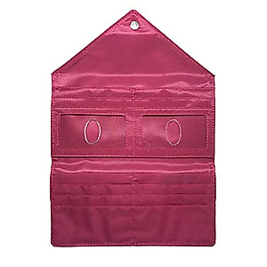 Big Skinny Slimvelope TriFold Clutch Wallet, Holds Up to 40 Plastic Cards, non-slip interior