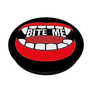 Awayk Bite Me Pop Phone Grip for Smartphones & Tablets PopSockets Grip and Stand for Phones and Tablets