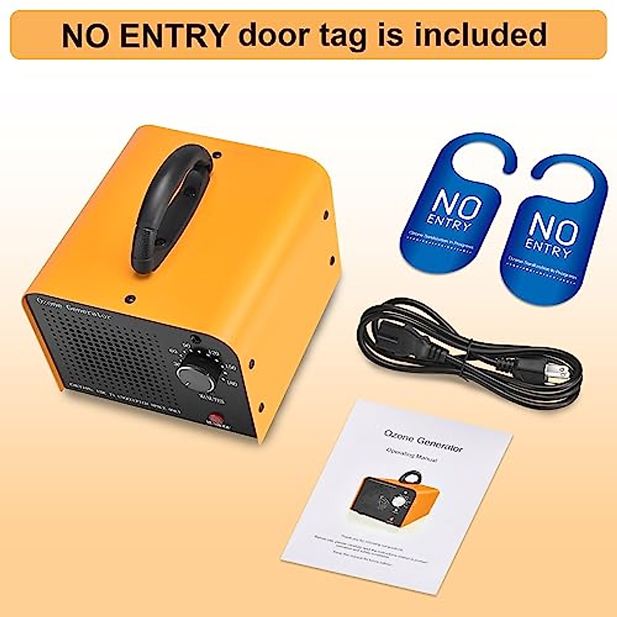 PNKKODW Ozone Generator 24000mg/h Ozone Machines for Home and Commercial Use Car Basement Offices Smoke and Pet Room