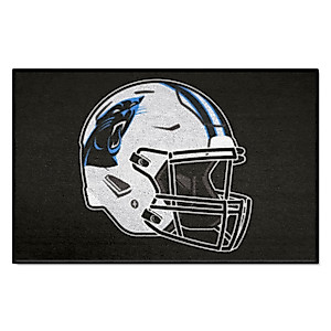 FANMATS - 5699 NFL Carolina Panthers Nylon Face Starter Rug , 19"x30"