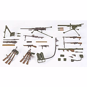 Tamiya 300035121-1:35 Diorama Set US Infantry Weapons