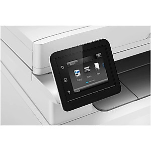 HP Color Laserjet Pro M283cdw Wireless All-in-One Laser Printer-Remote Mobile Print-Print Scan Copy Fax- Auto 2-Sided Printing, 22 ppm, 600x600DPI, 260-Sheet, 256MB,Bundle with JAWFOAL