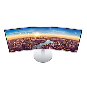 Samsung C34J791 34-inch QHD Ultrawide Curved Monitor with Thunderbolt 3, Mac ready (LC34J791WTNXZA) (Renewed)
