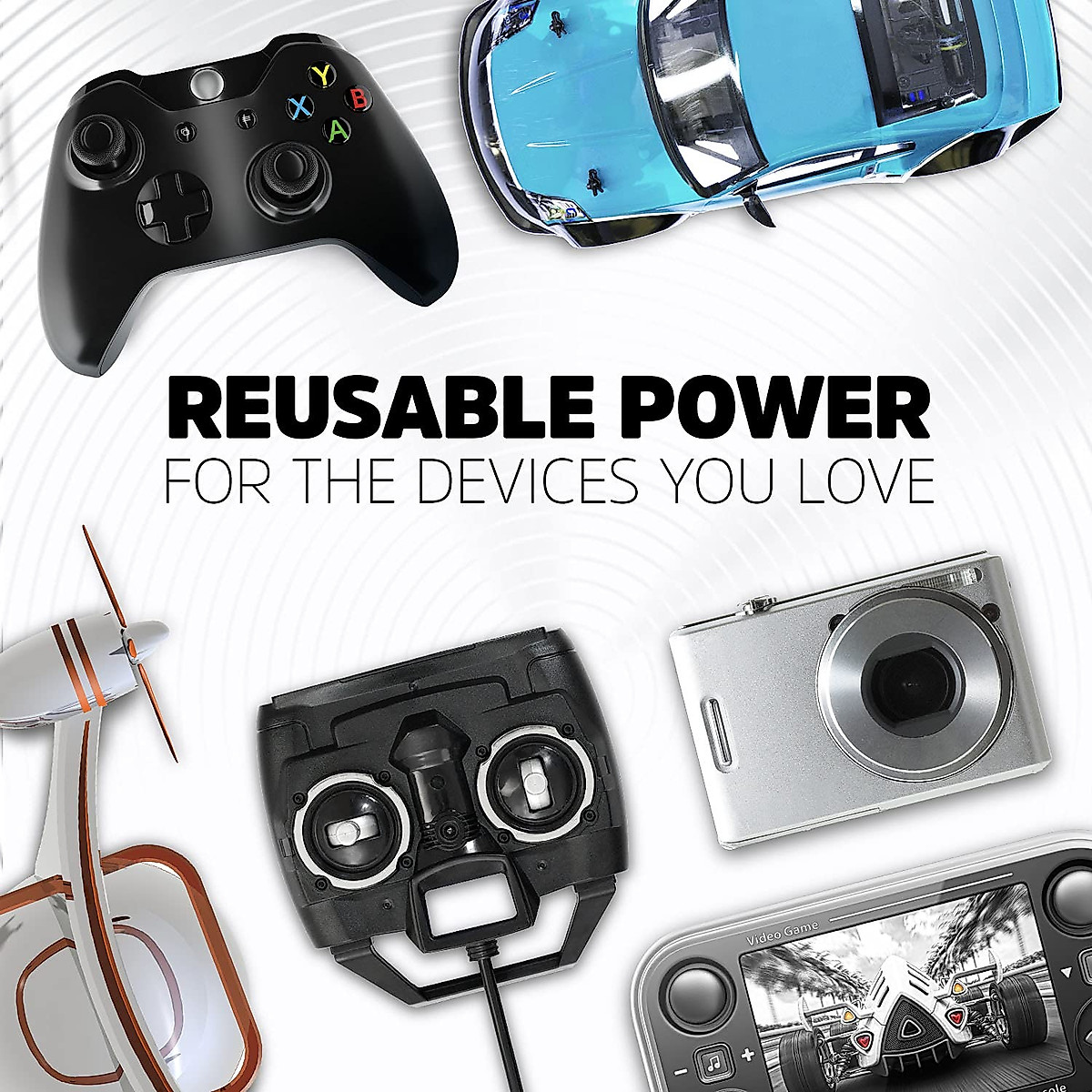 Energizer AAA Rechargeable Batteries, High Capacity Pre-Charged (4 Count)