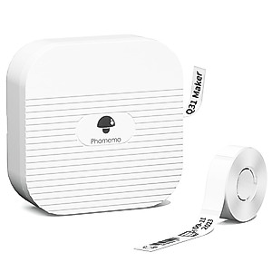 Phomemo Label Maker Machine, D30 Q30 Upgrade Version Q31 Label Machine, Bluetooth Wireless Portabel Label Printer Handheld Thermal Mini Labels Printer with Tape Easy to Use Compatible with IOS/Android