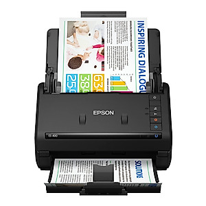 Epson WorkForce ES-400 Color Duplex Document Scanner for PC and Mac, Auto Document Feeder (ADF)