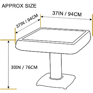 USA MJ Table 40mm Folding Automatic Mahjong Table with Wheels Drawers, Comes 2 Sets Tiles (Blue & Green) & 1 Table Dust Cloth Save Time Play More!! 40mm 中号麻將牌