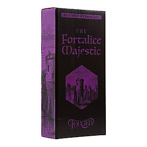 Forged Dice Co. Citadel Dice Tray and Dice Tower - DnD Dice Tray, Dice Box Storage for Dice and Removable Dice Tower - 3 in 1 Dice Rolling Tray, Storage and Tower - Perfect for RPG and Tabletop Gaming
