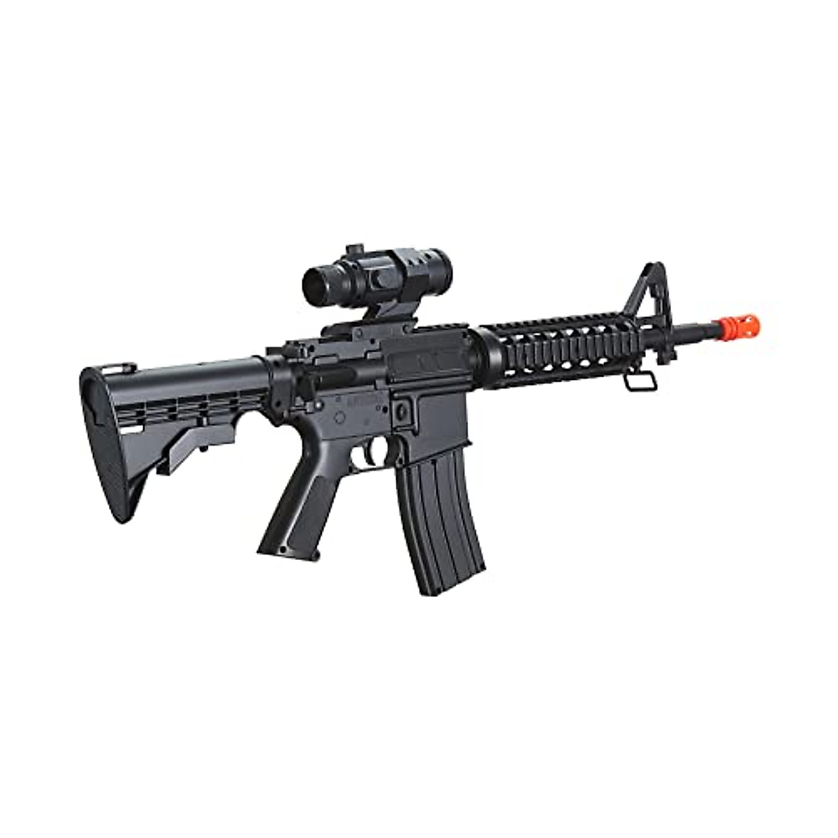 D99 LPEG Full-Auto M4 RIS AEG Airsoft Rifle w/Scope, Battery and Charger Included