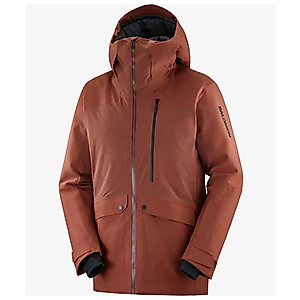 Salomon Men's Standard Untracked Jacket, Roasted Cashew, Small