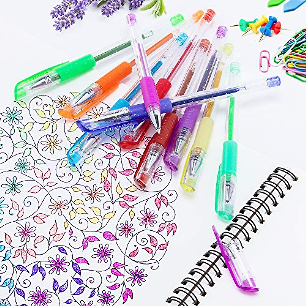 TANMIT 33 Color Gel Pens - Art, Coloring & Journaling