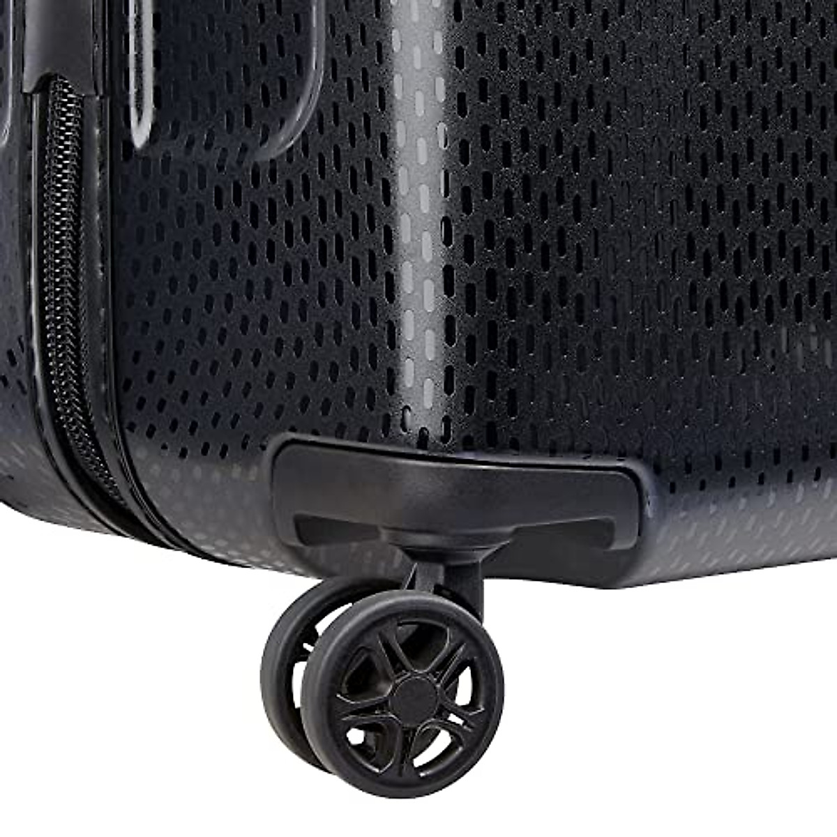 DELSEY PARIS Unisex-Adult's Suitcase, Black, L (70 cm-81 litres)