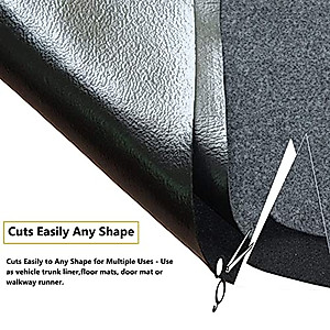 Z GRILLS 48 ×36 Inch Under Grill Mat, Fireproof Grill Pads for Outdoor, Durable Deck and Patio Protective Mats