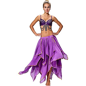 Adult Fairy Costume for Women Gypsy Skirt Esmeralda Fortune Teller Costumes Sea Witch