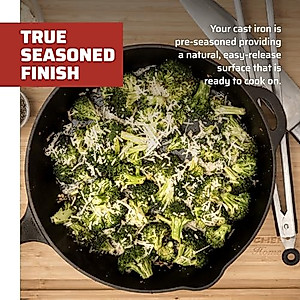 Camp Chef 12" Seasoned Cast Iron Skillet