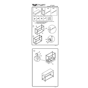 The Urban Port Mango Wood and Metal Console Table with Two Drawers, Brown