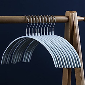 N/A Nano Anti-Skid Seamless Hanger Anti-Shoulder Bag Anti-Rust Nordic Creative Design (Color : White, Size : 41 * 22cm)